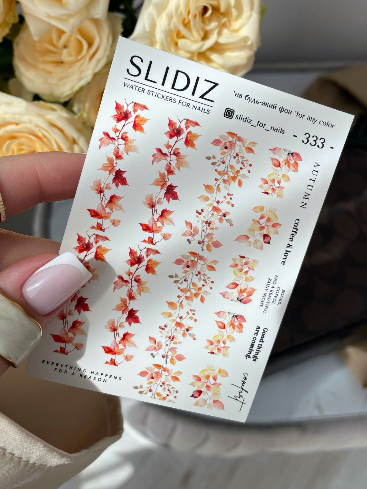 SLIDER NAIL DECORATION WATER DECALS SLIDIZ® – Trendy Nails